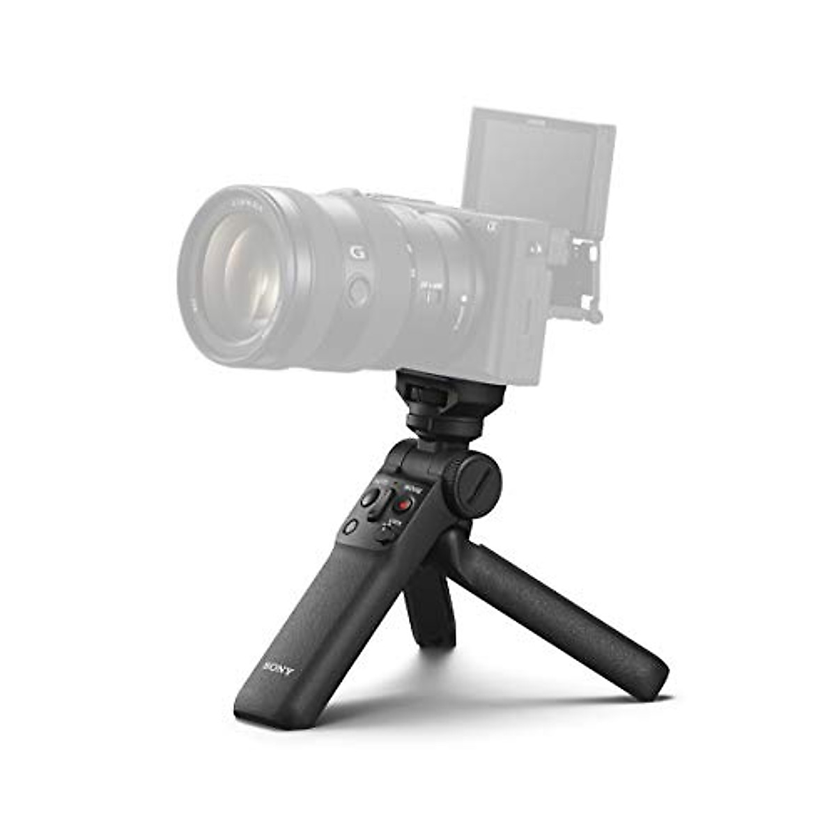 Sony Wireless Bluetooth Shooting Grip and Tripod for still and video, ideal for vlogging (GP-VPT2BT)