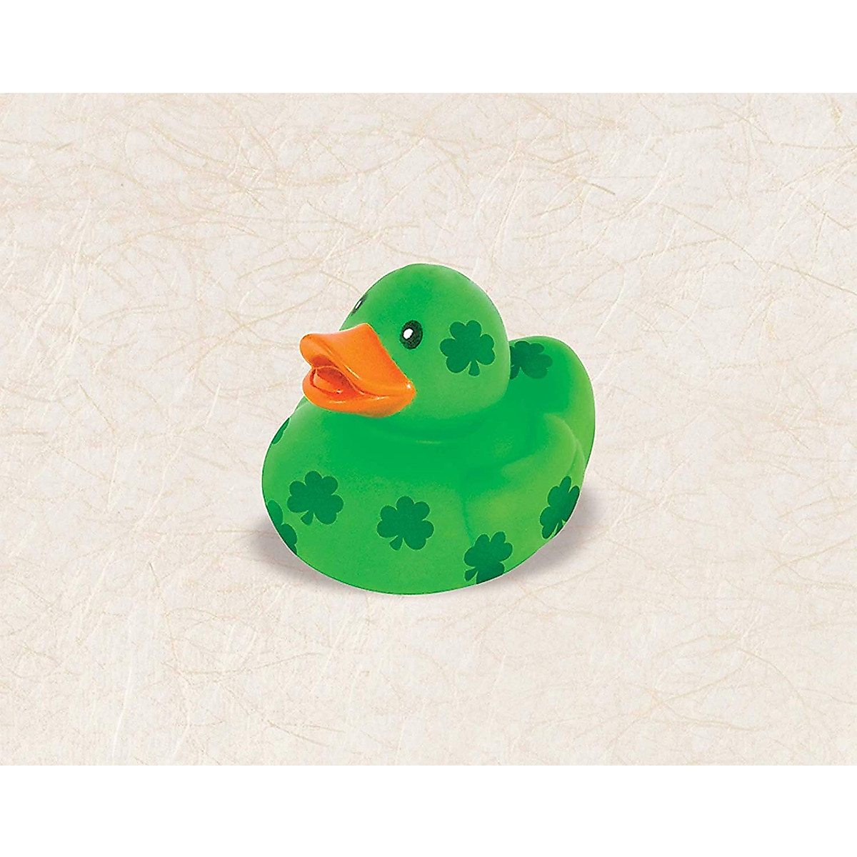 amscan St. Patrick's Day Duck Toy 1 Pc, 2 1/2" x 1 1/2", Green