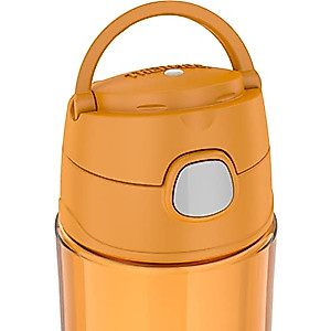 THERMOS FUNTAINER 16 Ounce Plastic Hydration Bottle with Spout, Tangerine
