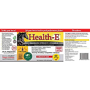 Health-E Maximum Strength Vitamin E 180 Day