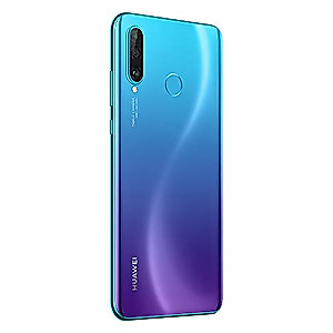 HUAWEI P30 Lite New Edition Marie-L21BX Dual-SIM 256GB (GSM Only | No CDMA) Factory Unlocked 4G/LTE Smartphone (Peacock Blue) - International Version