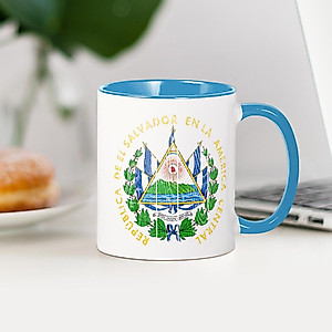 CafePress El Salvador Coat Of Arms Mug Ceramic Coffee Mug, Tea Cup 11 oz