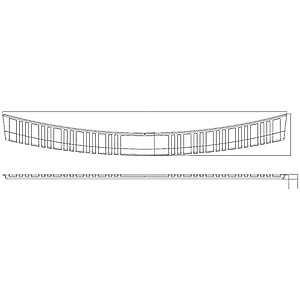 Dawn Enterprises RBP-012 Rear Bumper Protector