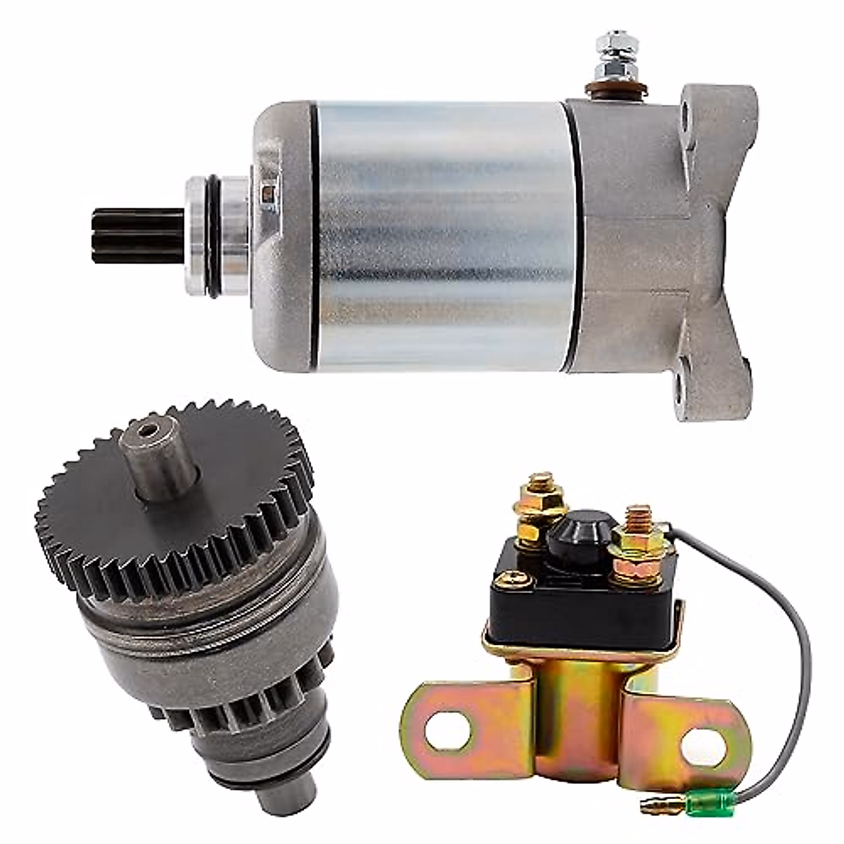 Vkinman Starter Drive Relay Solenoid 18645 Replacement for Polaris ATV UTV Sportsman 500 96-02 TRAILBOSS 325 325cc 85-02 495713 3084981 3090188 18645