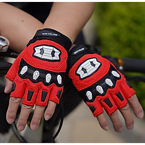 Seibertron Adult Dirtclaw Gloves - Versatile Gloves for Cycling, ATV, and Mountain Biking Red XL