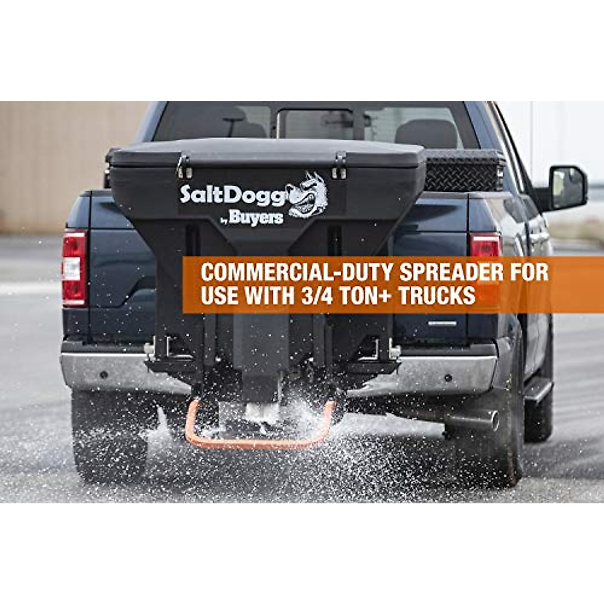 Buyers Products TGS07 SaltDogg 11 Cubic Foot Commercial Tailgate Salt Spreader