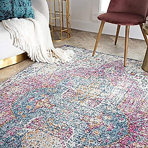 nuLOOM Vintage Maryetta Area Rug, 5' x 7' 5", Red