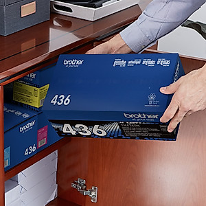Brother TN436BK Super High Yield Toner-Retail Packaging , Black