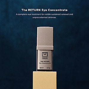 U Beauty The RETURN Eye Concentrate - Anti-Aging Eye Cream with Peptides and Antioxidants for Brighter and Tighter Under Eyes, Reduce Fine Lines, Puffiness & Dark Circles - 0.5 fl oz