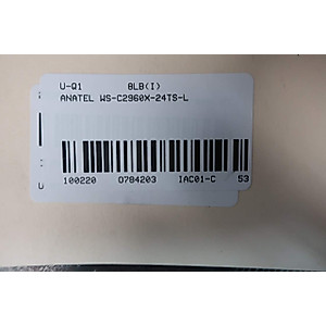 ANATEL WS-C2960X-24TS-L Catalyst 2960 24 Port GIGABIT ETHERNET Switch (Renewed)