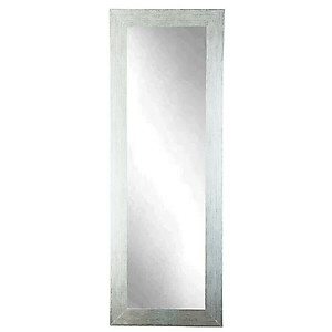 OBIOZZ Bedroom Floor Standing Mirror Stainless Grain Full Length Mirror, 21.5" x 71", Beautiful Living Room Decorations, Perfect for Your Bedroom, Cloakroom, Entry