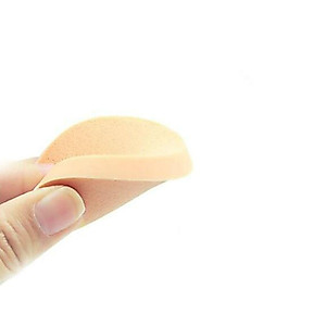 AKOAK 20pcs Round Make Up Facial Face Soft Sponge Cosmetic Puff Women Lady Beauty Makeup Foundation Powder Puff (SKIN COLOR/20)