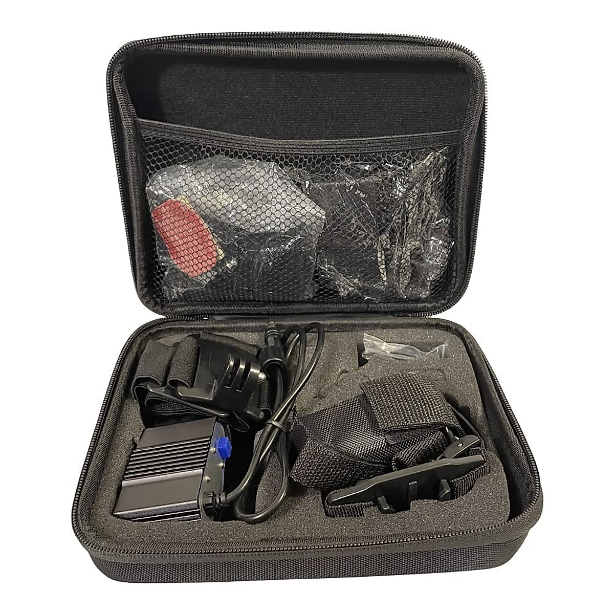 Night Owl Helmet Light Kit with 10pc GoPro Compatible Mount System, Powerful 3000 Lumen LED Riding Light Mount-Anywhere Motorcycle, Bicycle, Ski, Snowmobile, Dirt Bike & More - USA Based