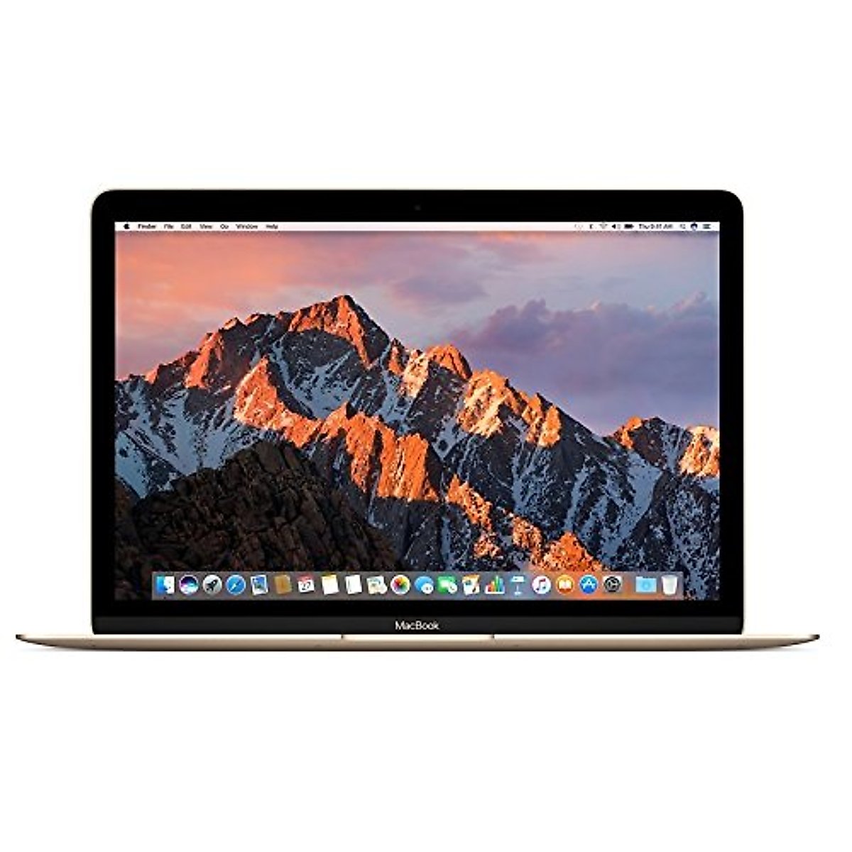 2017- Apple MacBook Laptop with Intel Core m3, 1.2GHz ( MNYK2LL/A 12in Retina Display, Dual Core Processor, 8GB RAM, 256GB , Intel HD Graphics, Mac OS)- Gold (Renewed)
