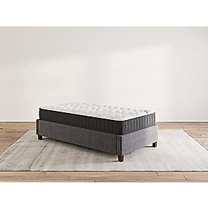 Ottomanson 8" Twin Mattress in a Box Made in USA, Firm Mattress, Hybrid Mattress Cool Improved Airflow with Edge to Edge Pocket Coil, Bed in A Box, Ottopedic