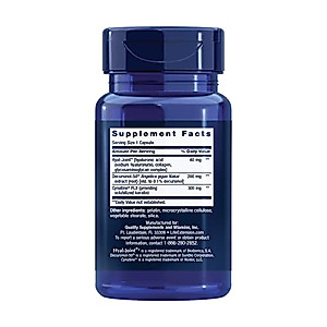 Life Extension Fast-Acting Joint Formula – Advanced Joint Health Support Supplement for Men & Women - for Joints Discomfort & Inflammation Relief – Non-GMO, Gluten-Free - 30 Capsules