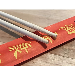Premium Disposable Bamboo Chopsticks Sleeved and Separated (Bag of 40 Pair)