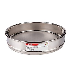 Adamas-Beta φ30×4.5cm 300Mesh 304 Stainless Lab Sieves Economy Test Sieve 304 Stainless Steel Wire Cloth（0.05mm）