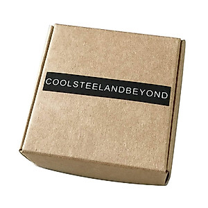 COOLSTEELANDBEYOND Statement Necklace Black Faceted Crystal Beads String Gold Braided Chain Pendant