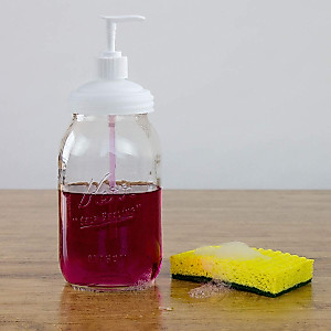 reCAP Mason Jar Pump | Regular Mouth | Made in The USA | Leak-Proof | Freezer-Proof | Natural - 2 Pack