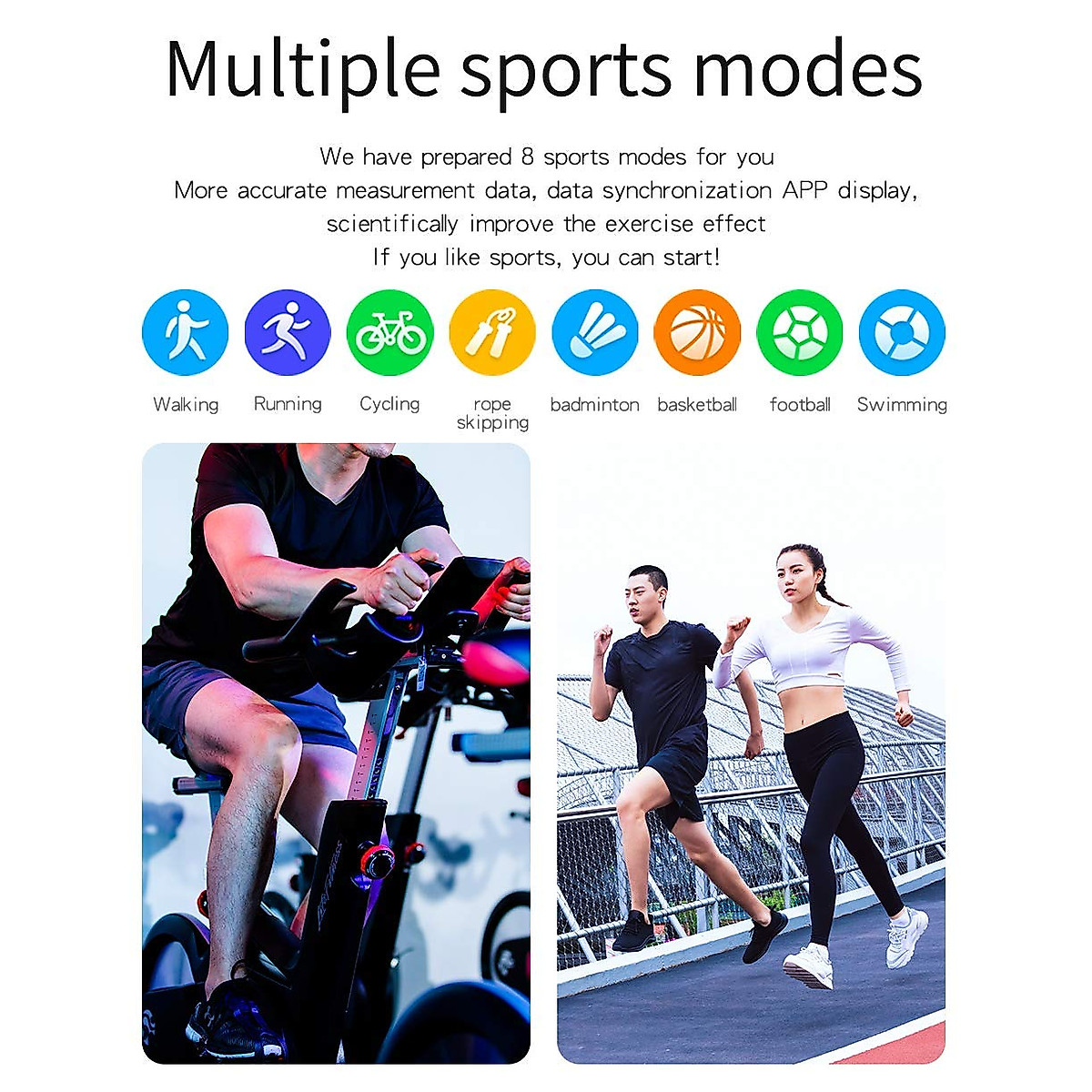 SYSMARTS Fitness Trackers,Health Sports Smart Watch with Heart Rate & Sleep Monitor,Calorie Step Counter,1.3" Touch Screen,IP68 Waterproof Pedometer Activity Trackers for Women Men (Dark Blue)