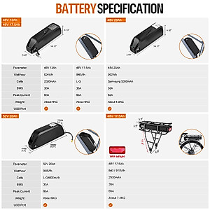 BAFANG BBS02B 48V 750W Ebike Conversion Kit : Mid Drive Electric Bike Motor with P860C Display & 44T Chainring for Mountain Bicycle Road Bicycles Commuter Bikes - NO Battery