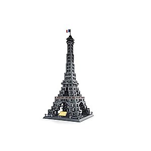 Architecture Eiffel Tower Building Blocks Set, Educational Learning Building Blocks Toy for Kids Age 6+, or Adult(1002PCS)