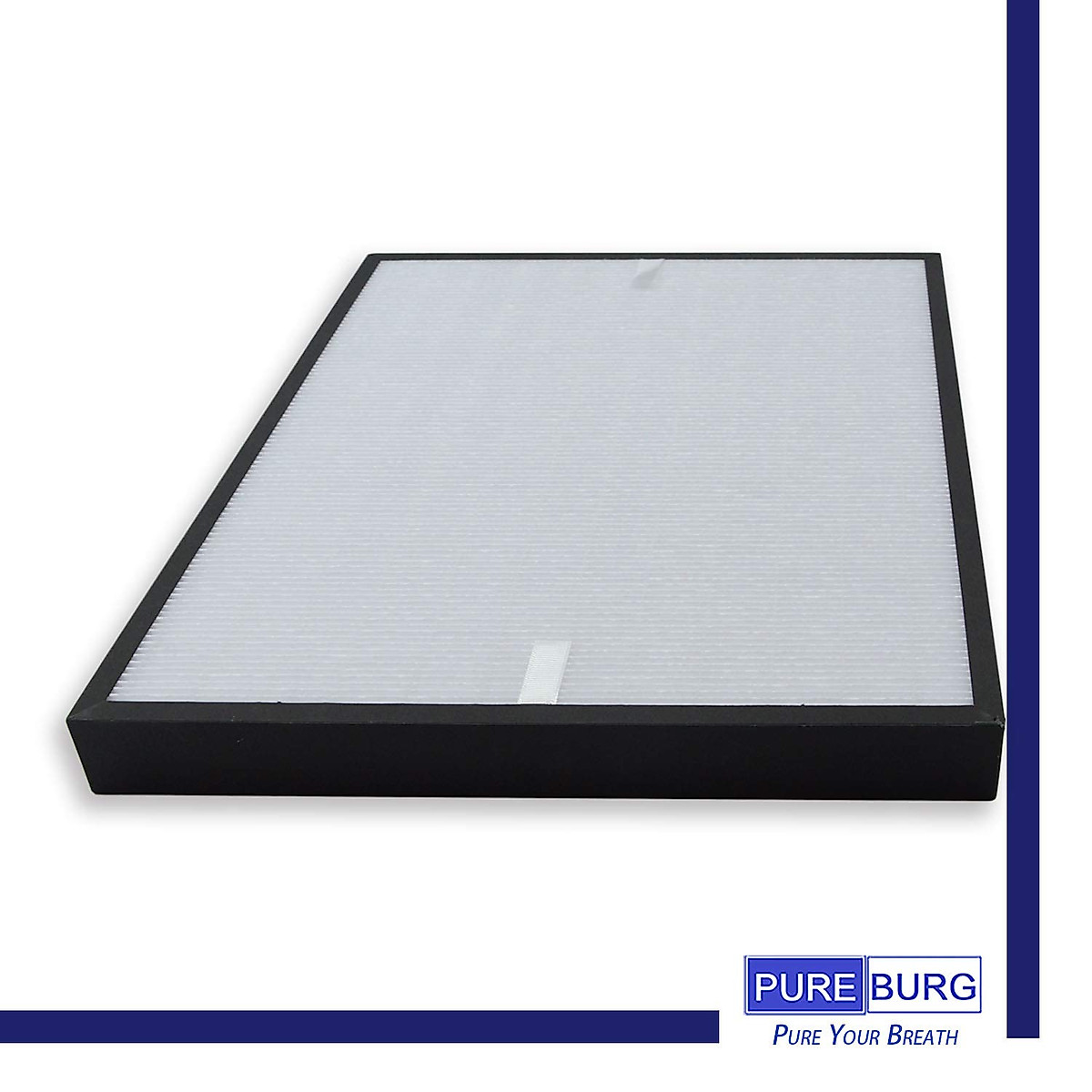 PUREBURG AP350 True HEPA Replacement Filter Compatible with Envion Allergy Pro AP350 Air Purifier, Replaces Part Number AP350F, H13 High-efficiency Air Clean Dust,1-Pack