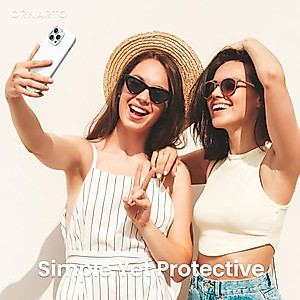 ORNARTO Compatible with iPhone 14 Pro Max Case 6.7, Slim Liquid Silicone 3 Layers Full Covered Soft Gel Rubber Phone Case Protective Cover with Microfiber Lining 6.7 inch-White