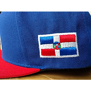 Peligro Sports Adult Snapback Flat RD Hats (Snapback/Royal-Red)