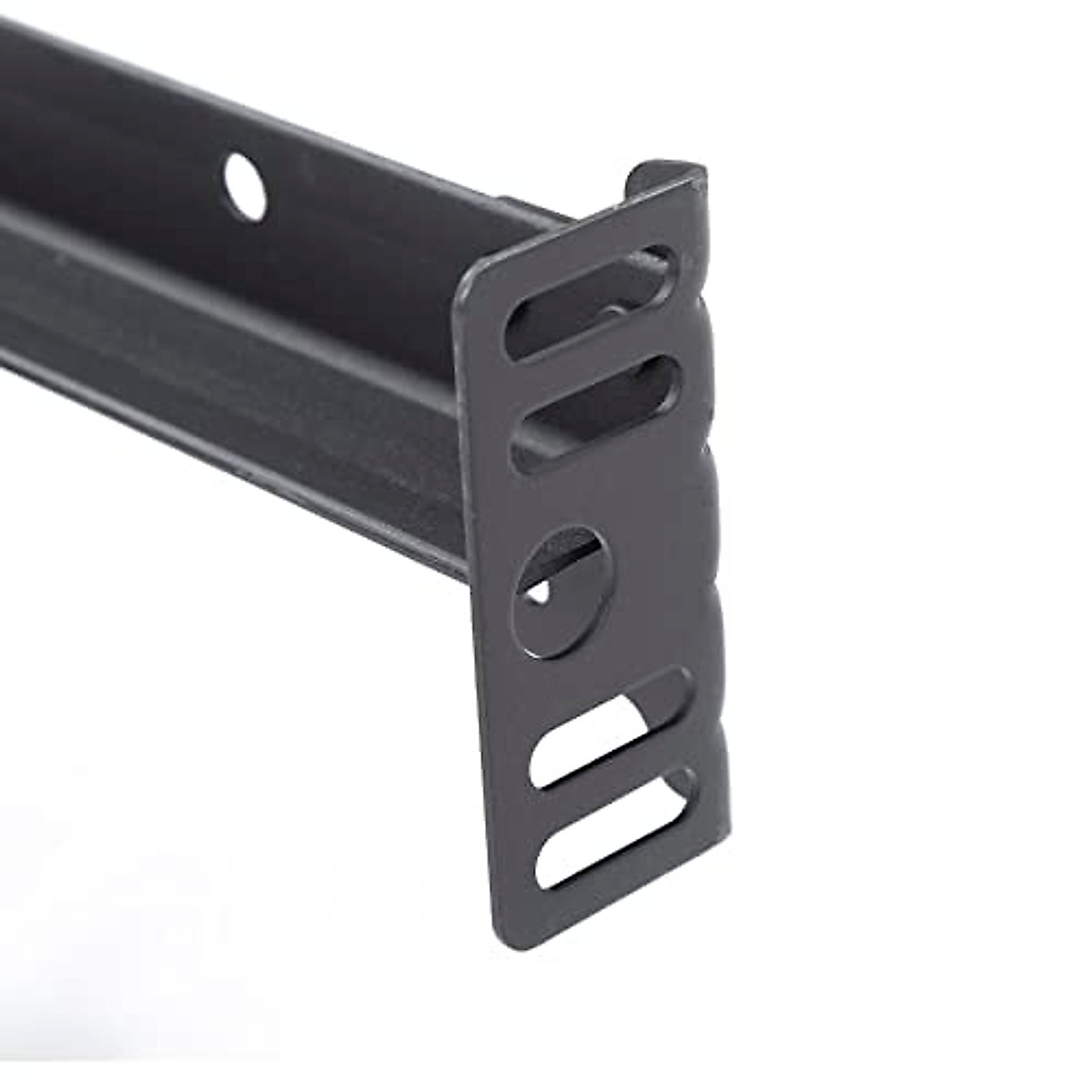 Classic Brands DeCoro Universal Heavy-Duty Metal Bed Frame | Adjustable Width Fits Twin, Twin XL, Full, Queen, King, California King, Black (J02255-0013)