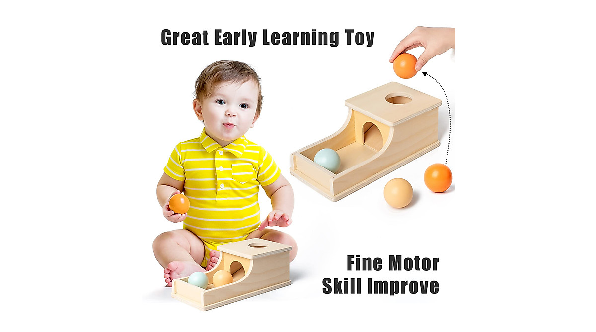 Object Permanence Box for Toddlers - Busy Edition