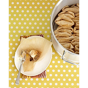 IMUSA USA Aluminum Tamale and Steamer Pot 32-Quart, Silver