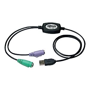 Tripp Lite USB to PS/2 Adapter - Keyboard and Mouse (B015-000)