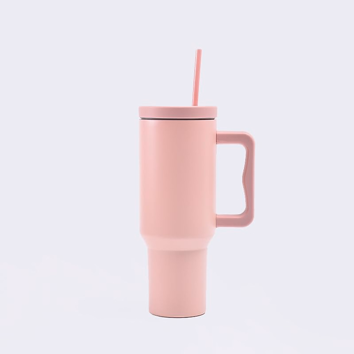 MEILING MALL 40 oz Travel Tumbler, Leak-Proof Insulated Stainless Steel Cup with Handle & Straw