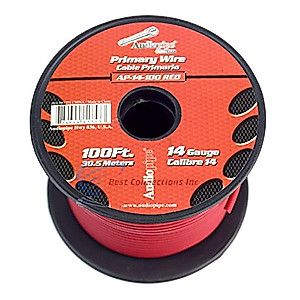 14 Gauge 11 Rolls 100 Feet Primary Power Ground Wire All Purpose Remote Cable