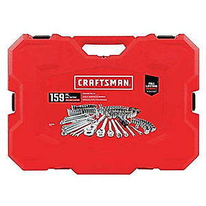 CRAFTSMAN Mechanics Tool Set, SAE/Metric, 159Piece (CMMT12025)