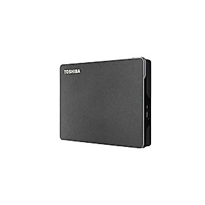 Toshiba Canvio Gaming 2TB Portable External Hard Drive USB 3.0, Black for PlayStation, Xbox, PC & Mac - HDTX120XK3AA