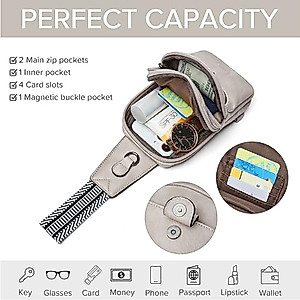 Rotora Small Sling Bag for Women Crossbody Purse, Crossbody Bags for Women Trendy, Fanny Pack Crossbody Chest Bag for Men