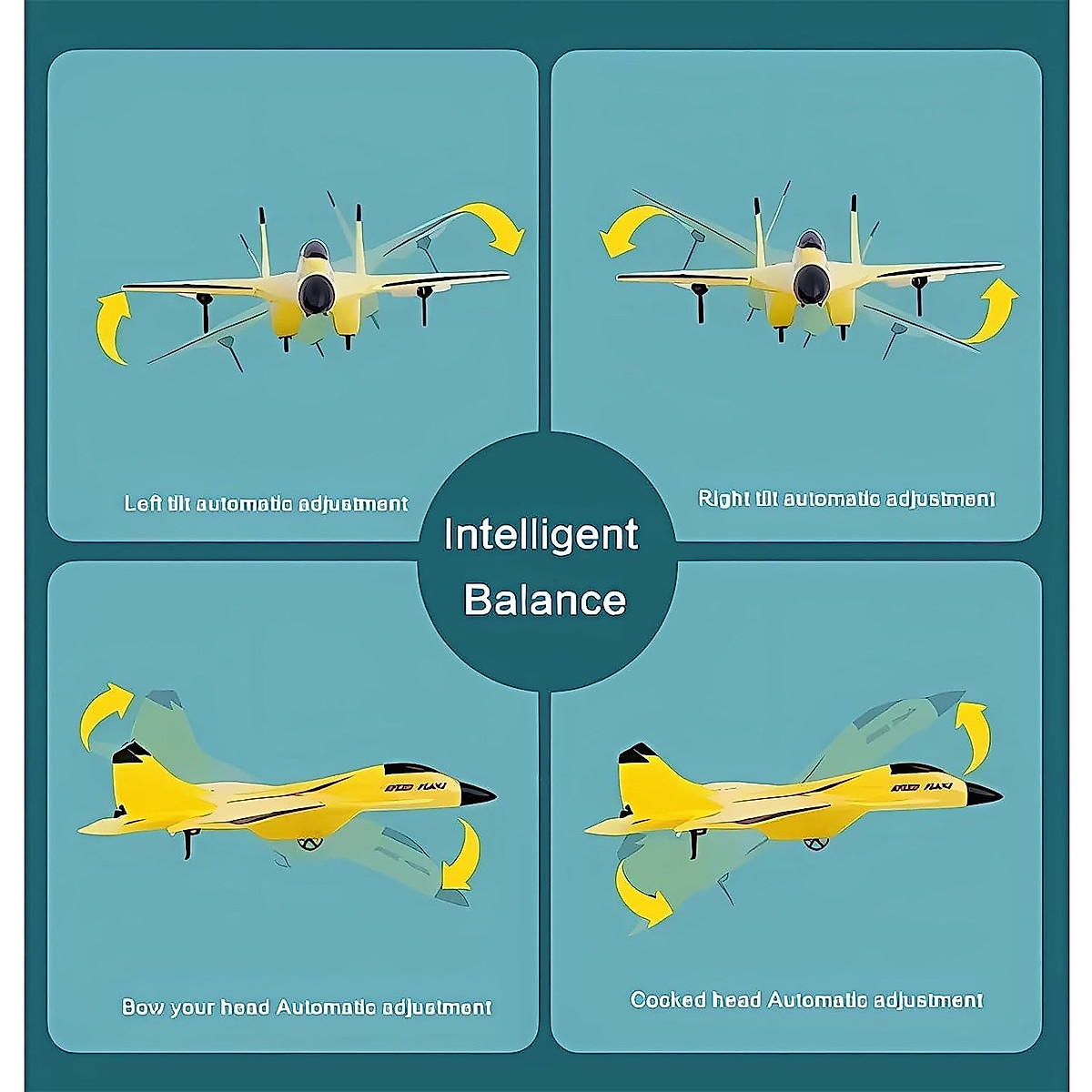 Remote Control Wireless Airplane Toy with Lights, Su-35 Rc Glider 2 Channel 2.4 GHZ Remote Control Planes, Outdoor Foam Rc Aircraft for Hobby Rc Airplanes