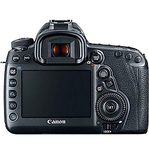 5D Mark IV DSLR Camera (Body Only) + Power Battery Grip, 32GB SD Card, Case, Tripod, and More (14pc Bundle)