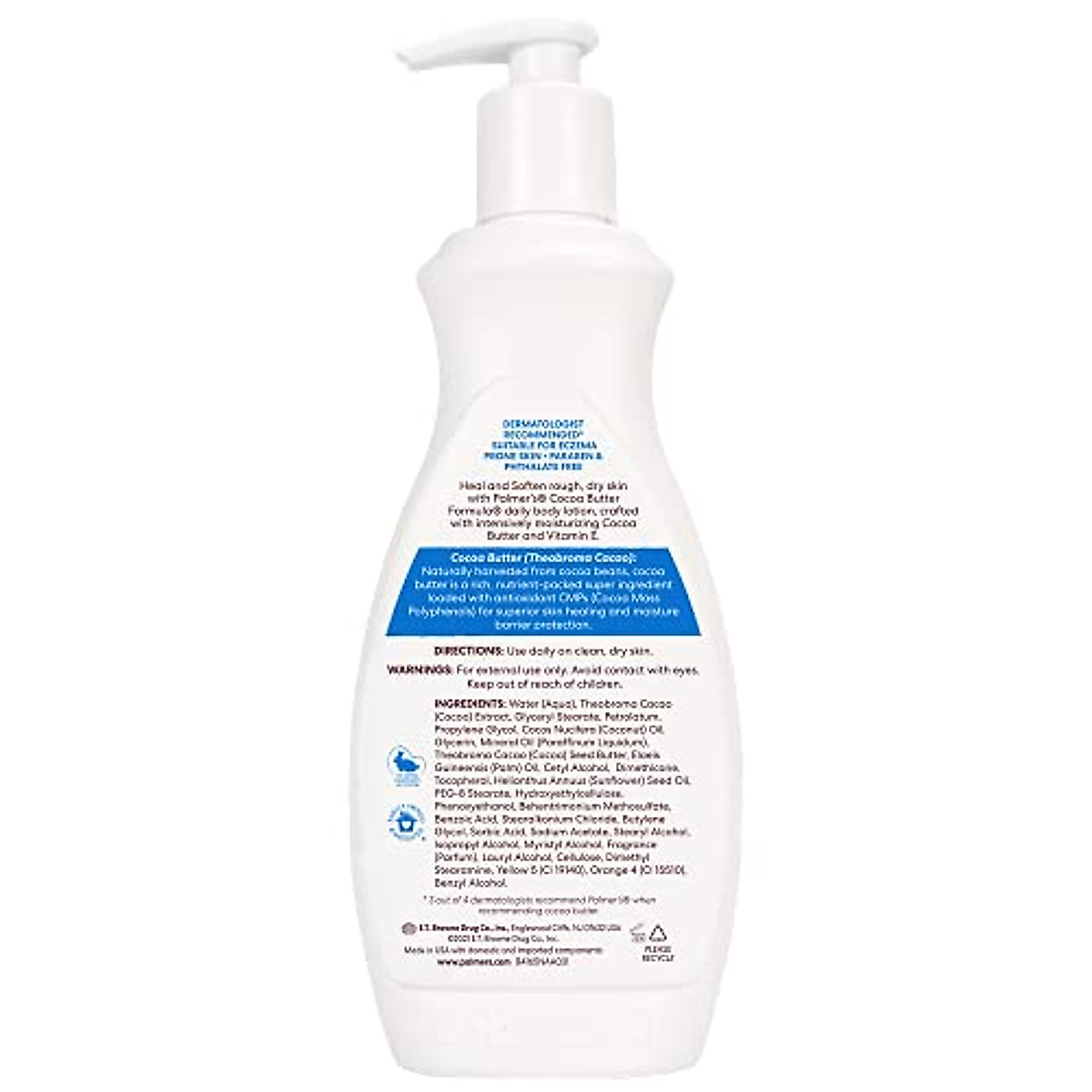 Palmer's Cocoa Butter Formula Daily Skin Therapy Body Lotion with Vitamin E, 13.5 Fl Oz (Pack of 12)