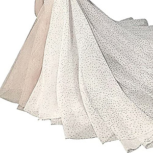 Princess Evening Party Clothes,White 11.5 Inches Fashion Wedding Dress for Doll Clothes Party,Gift for Kids 3 to 8 Years Old