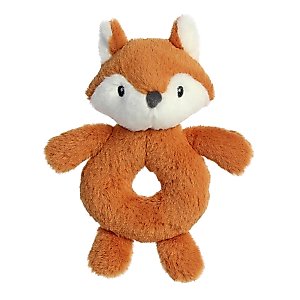 Aurora Ebba - Woodland - 6.5" Foxie Ring Rattle