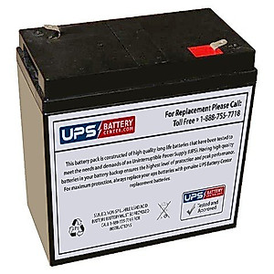 6V 36Ah F2 - Compatible Replacement Battery for Powersonic PS-6360F2