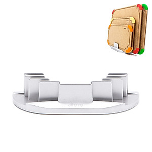 Elihome Cutting Board Rack Chopping Board Organizer Pot Pan Lids Holder Thin Bakeware Baking Tray Drying Display Stand Kitchen Countertop Cupboards Cabinet Office Sturdy Metal