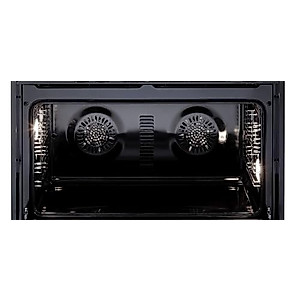 36" Electric Range with 5 Heating Elements Convection Oven 4.3 Cu. Ft. Capacity, 7 Functions Professional Electric Range Oven with Smooth Glass Top, Stainless Steel
