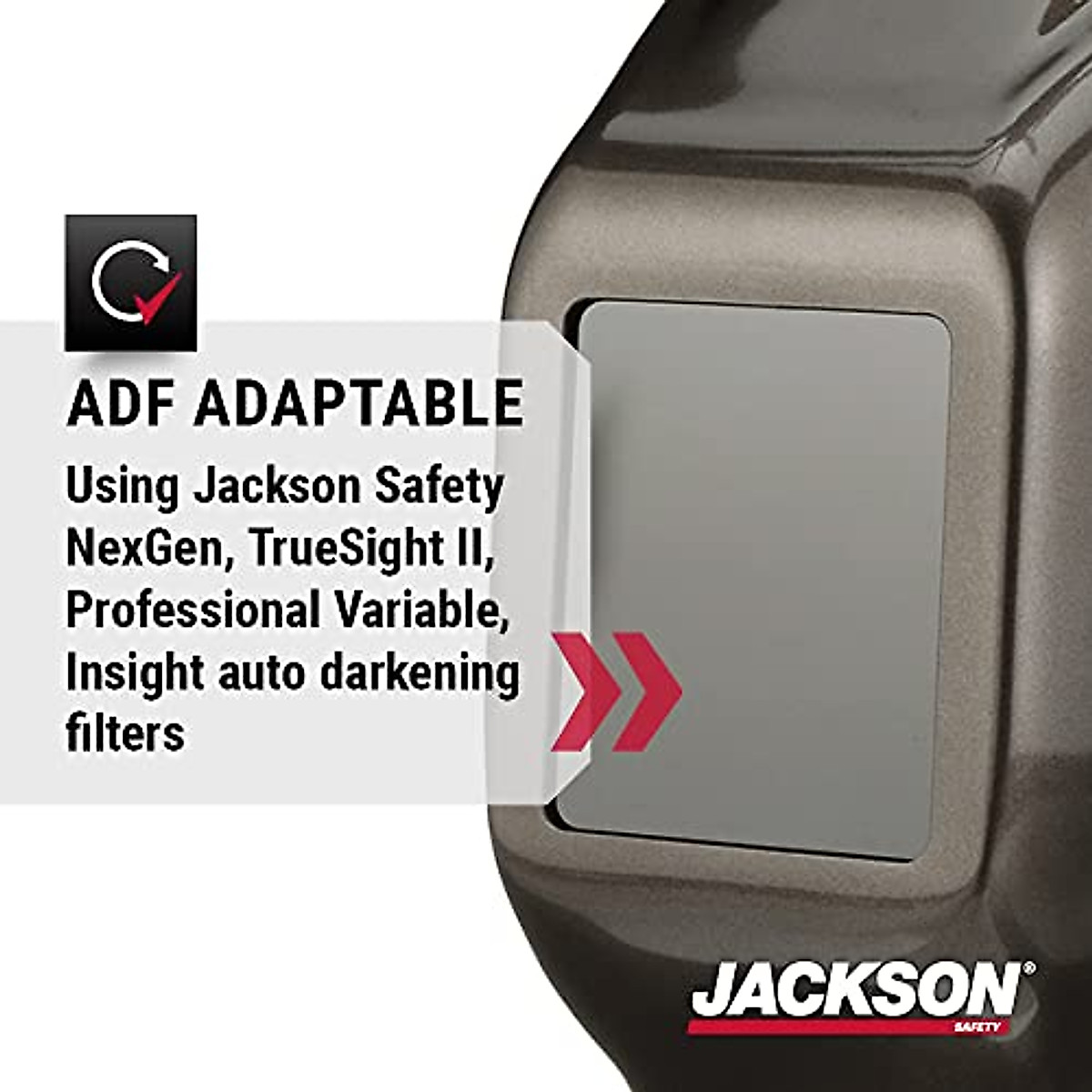 Jackson Safety Welding Helmet, Lightweight, Durable, Flexible, Fixed Shade W10 HLX Protective Welder Face Mask with Black Shell for Men and Women, Heavy Metal Graphic, 20508