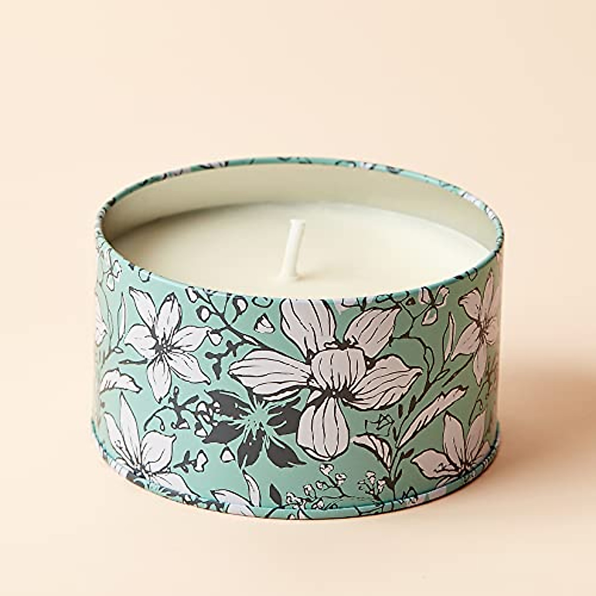 LA JOLIE MUSE Fig & Coconut Candles for Home Scented, Natural Wax Scented Candles for Home Decor and Fragrance, 35 Hours Long Lasting Burning,Tin, 6.5 oz