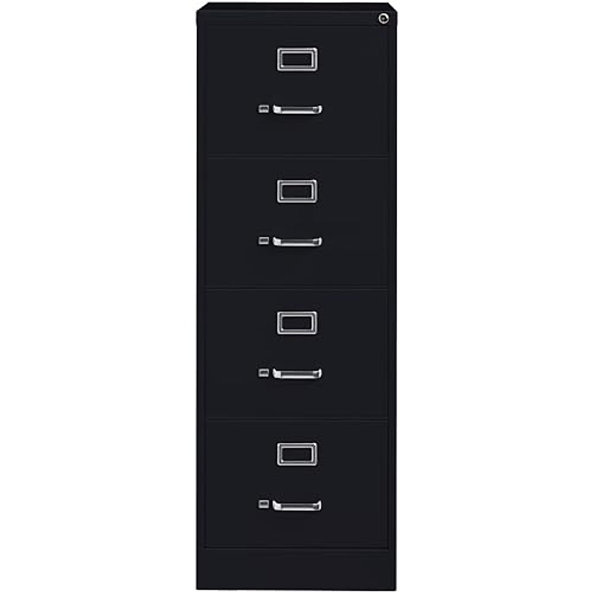 Lorell Fortress File Cabinet, Black